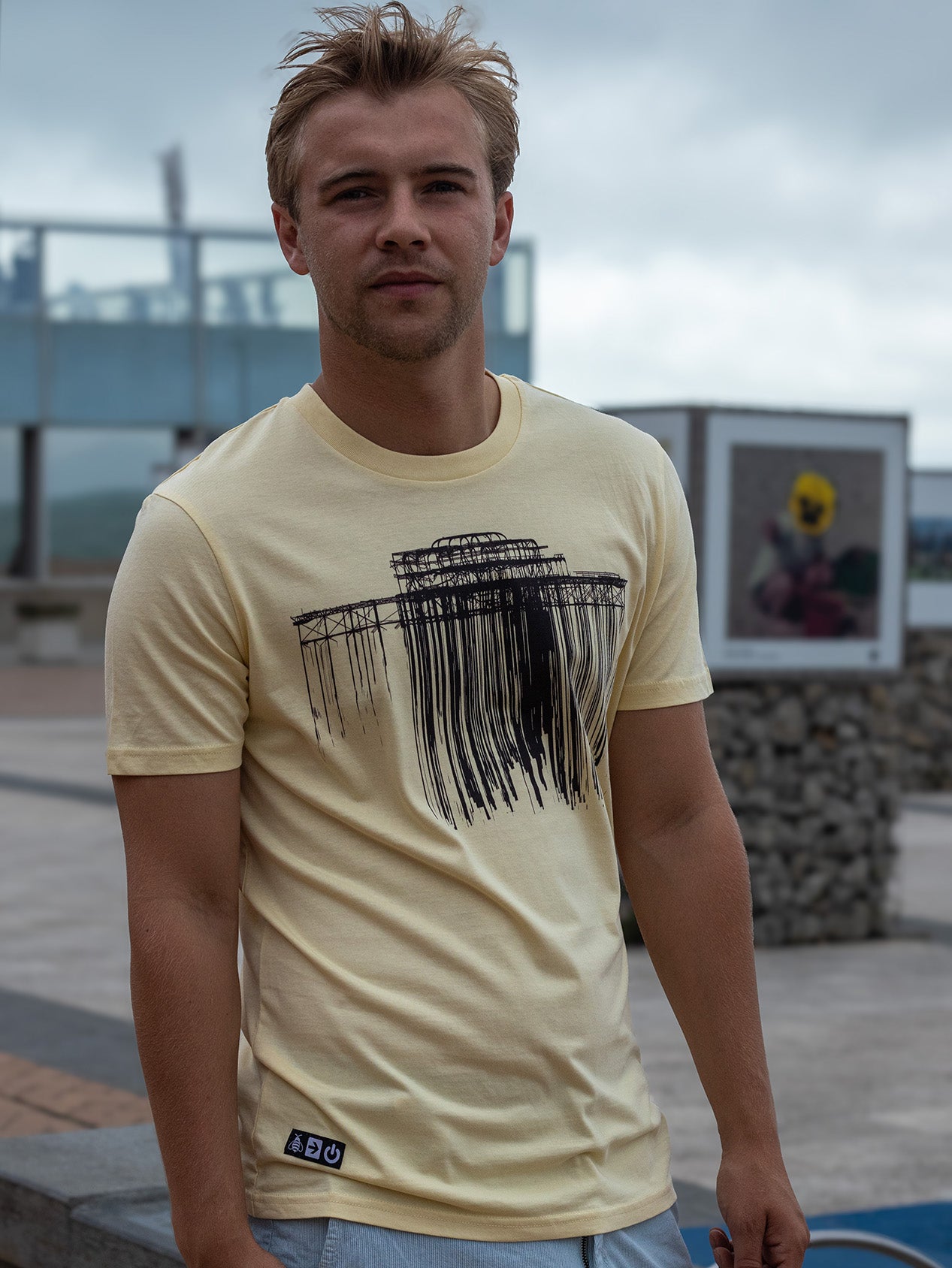 Artist Anon Brighton 2022 Brighton West Pier T-shirt